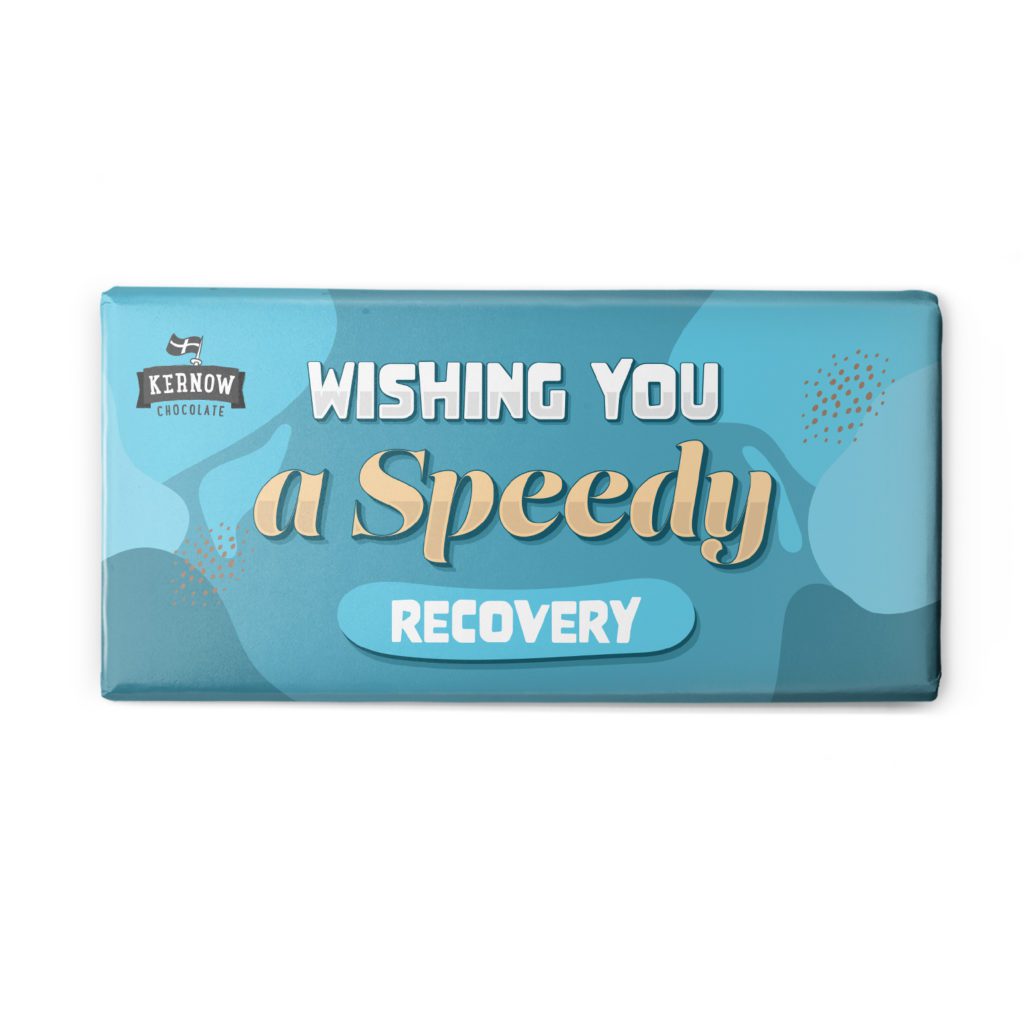 Milk Chocolate Bar – Speedy Recovery by Kernow Chocolate